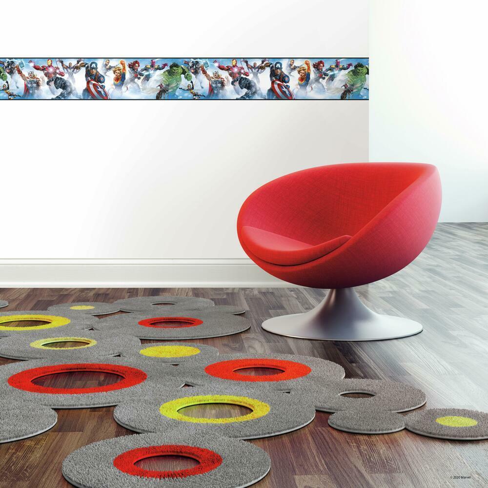 AVENGERS PEEL & STICK BORDER – WallDecals.com