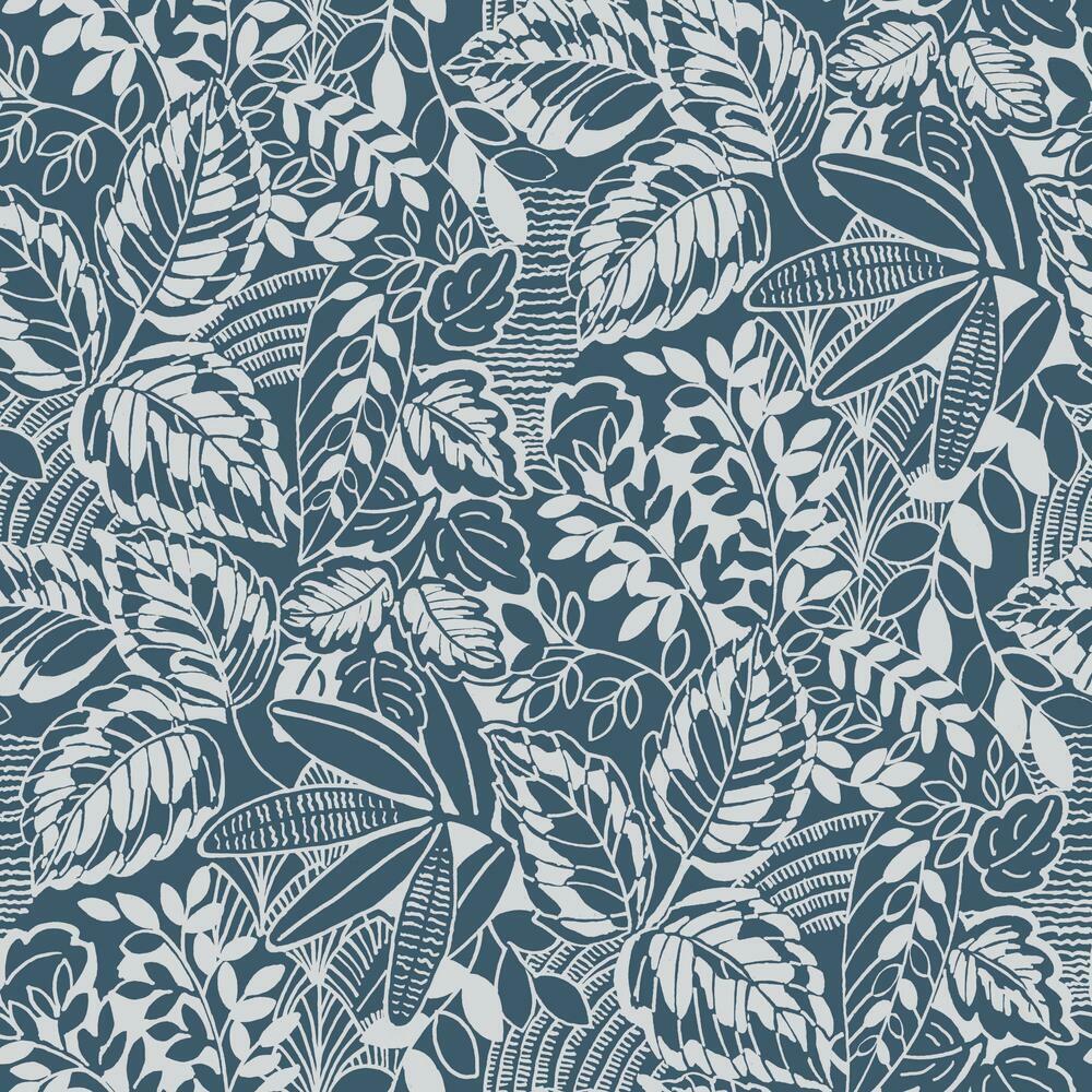 VINTAGE BATIK JUNGLE PEEL & STICK WALLPAPER – WallDecals.com