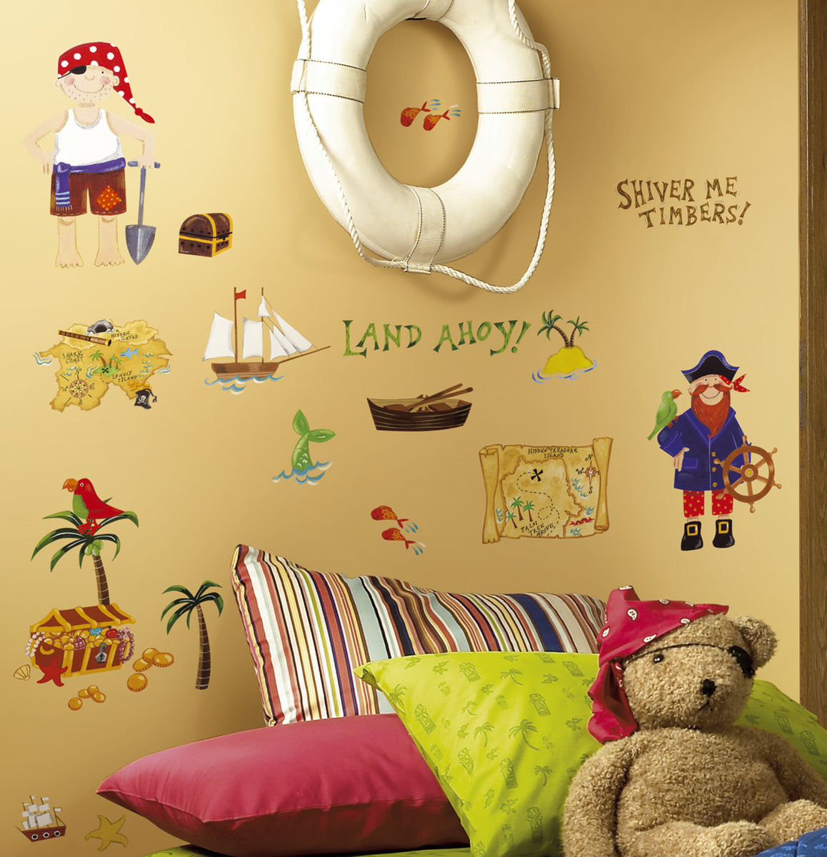 Treasure Hunt Peel & Stick Wall Decals – WallDecals.com