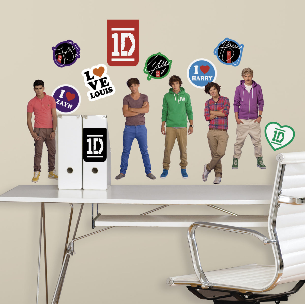 1 Direction Peel & Stick Wall Decals – WallDecals.com