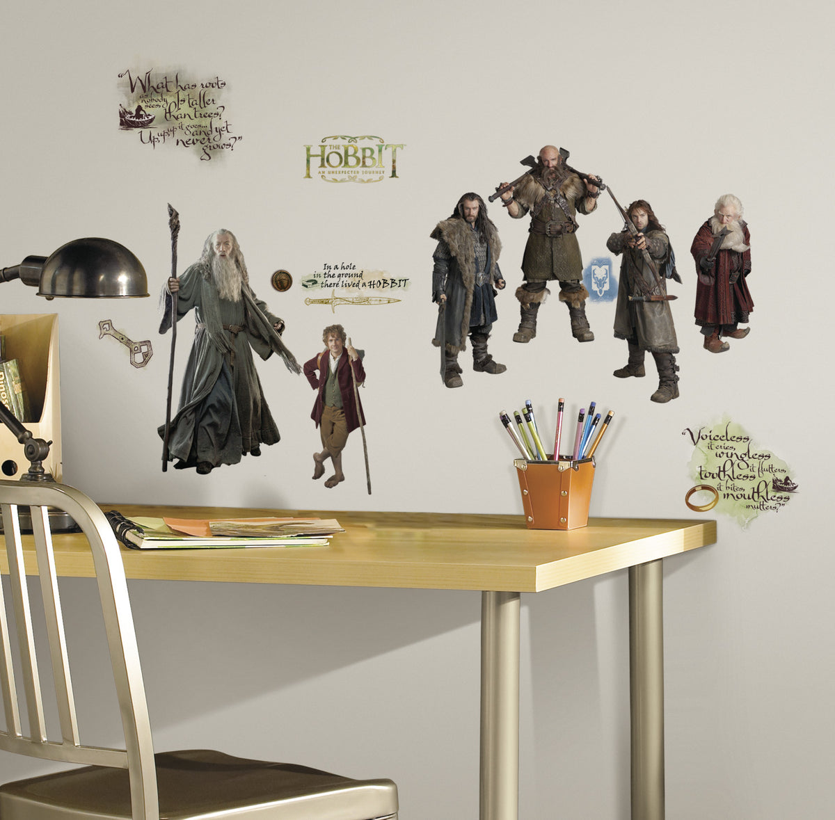 The Hobbit Peel & Stick Wall Decals – WallDecals.com