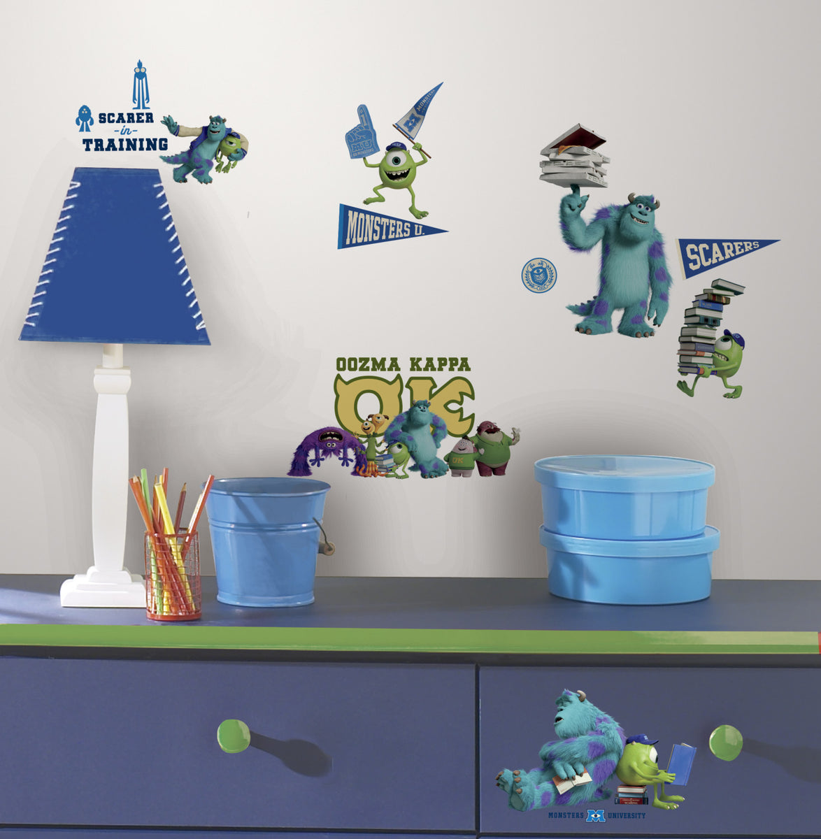 Monsters University Peel & Stick Wall Decals – WallDecals.com
