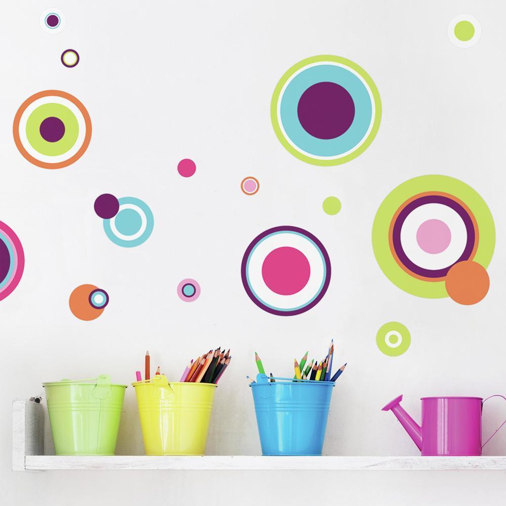 CRAZY DOTS PEEL & STICK WALL DECALS – WallDecals.com