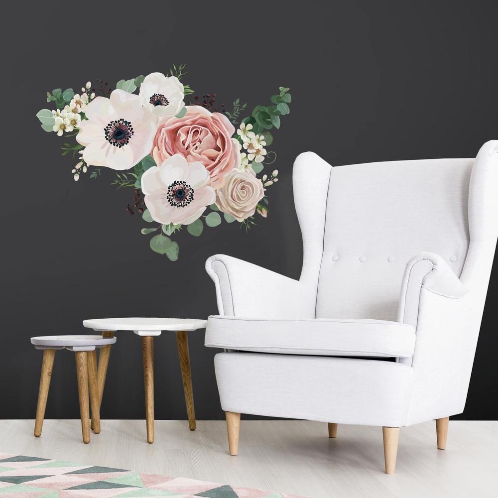 FRESH FLORAL GIANT PEEL AND STICK GIANT WALL DECALS – WallDecals.com