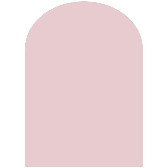 PINK BLUSH ARCH XL PEEL AND STICK WALL DECAL – WallDecals.com